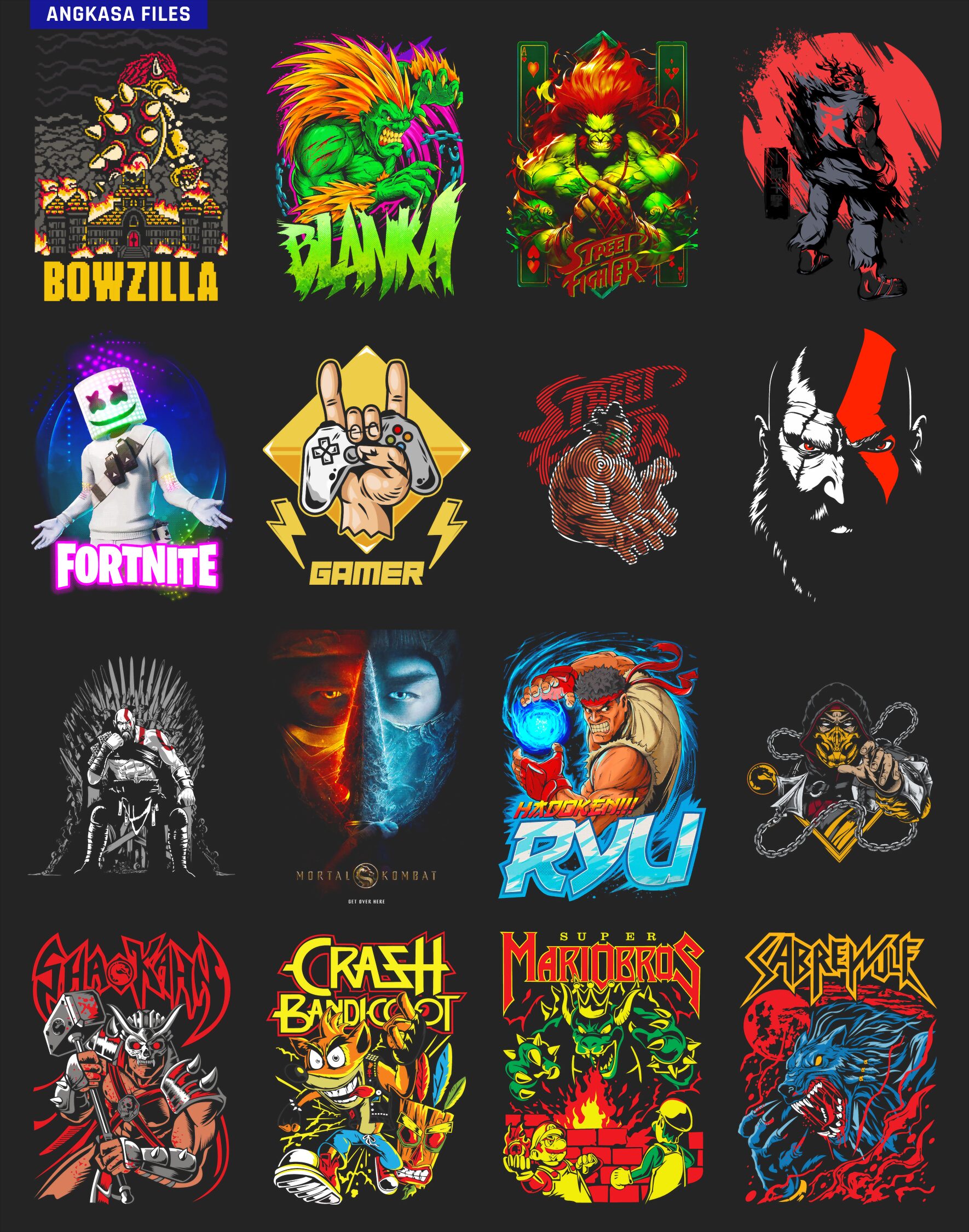 Angkasa Files: Paket File Desain