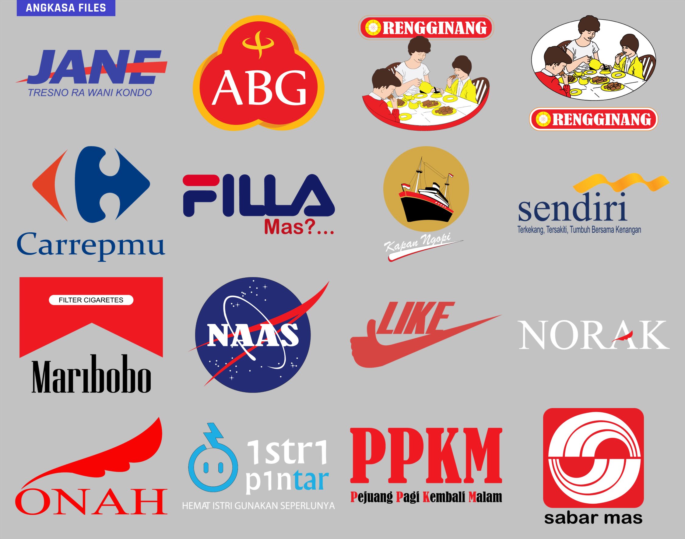 Angkasa Files: Paket File Desain