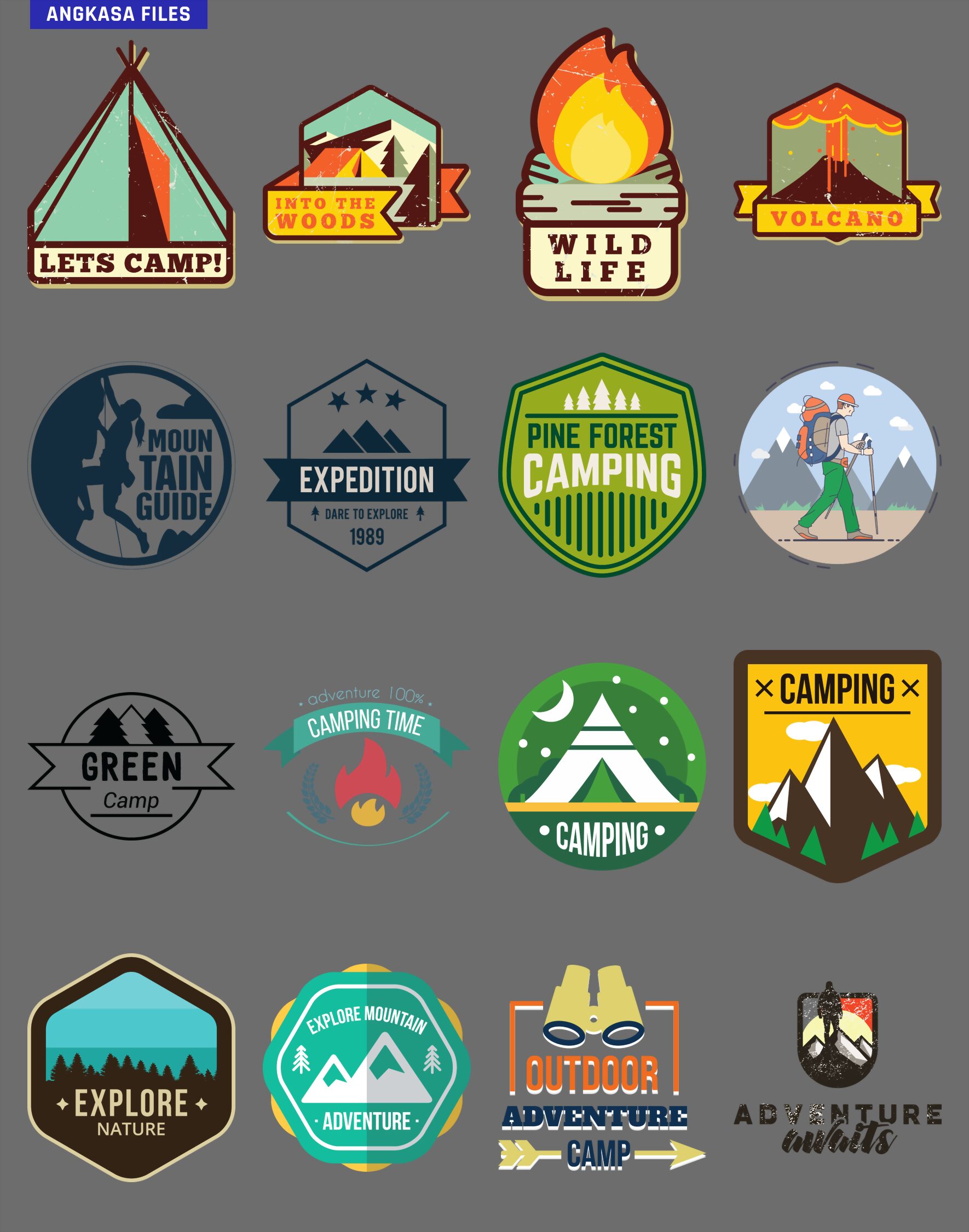 Angkasa Files: Paket File Desain